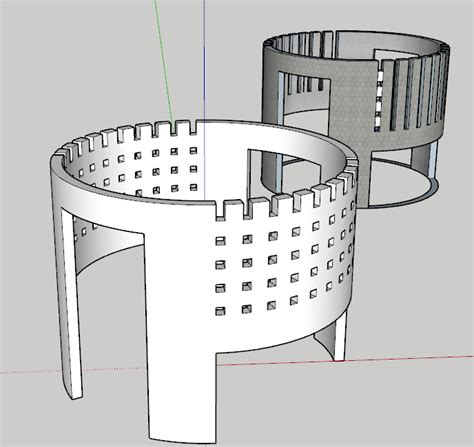 Perforations In A Curved Wall SketchUp SketchUp Community