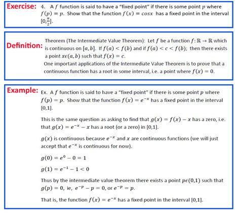Solved Exercise Af Function Is Said To Have A Fixed Point Chegg Com
