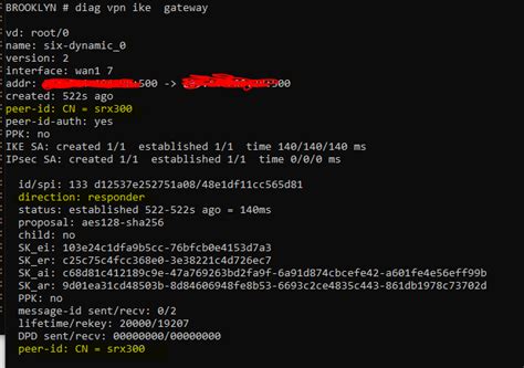 Ken Felix Security Blog Route Based Ikev2 Vpn Juniper Srx To Fortigate Rsa Cert