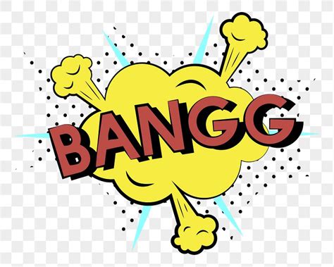 Bang PNG Images Free Photos PNG Stickers Wallpapers Backgrounds Rawpixel