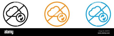 Cloud Sync Disable Icon Vector Logo Set Collection Or Bundle Pack Group