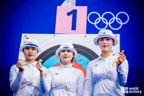 파리올림픽 여자 양궁 임시현ㆍ남수현ㆍ전훈영 단체전→배드민턴 안세영 세계 랭킹 1위 경기 일정 시작 비즈엔터