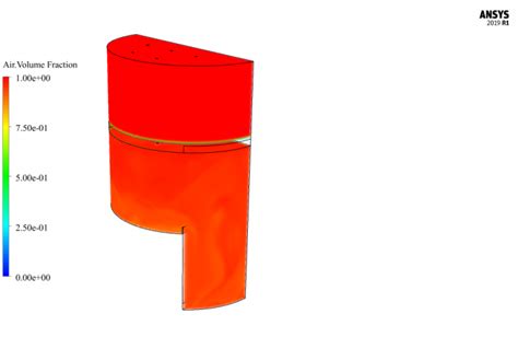 Distillation Column Tray CFD Simulation Two Phase MR CFD