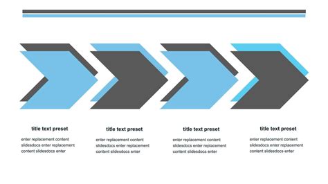 Blue And Black Arrow Diagram Google Slide Theme And Powerpoint Template Slidedocs