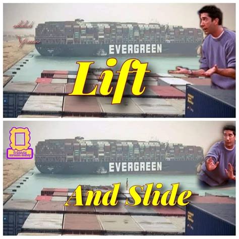 Top Memes On Stuck Cargo Ship In Suez Canal Al Bawaba