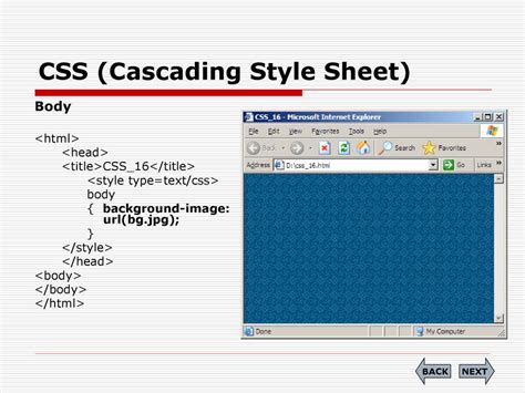 Css Cascading Style Sheet Ppt Download