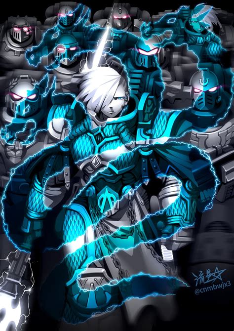 Adeptus Astartes Alpharius Omegon Alpharius And Omegon Warhammer 40k Drawn By Ryuusei Mark