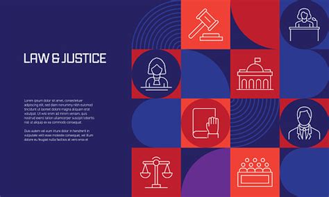 라인 아이콘과 법과 정의 관련 디자인 간단한 윤곽선 기호 아이콘입니다 법원에 대한 스톡 벡터 아트 및 기타 이미지 법원 경찰관 인포그래픽 Istock