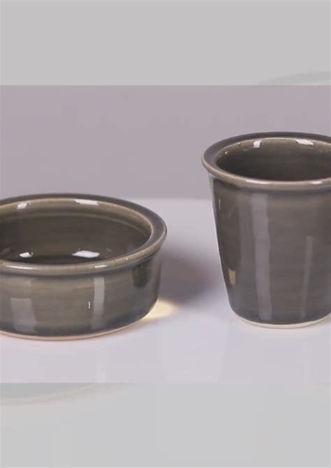 Filter Coffee Set Of 2 Grey Ishqme