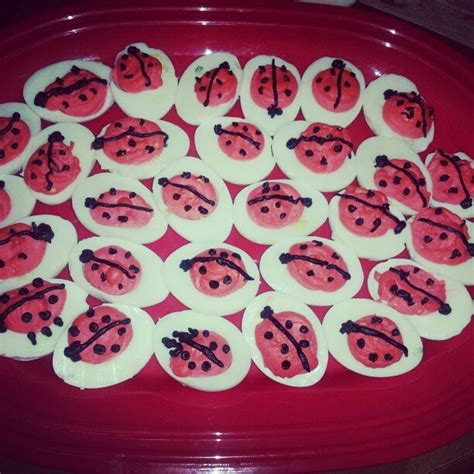 Ladybug Deviled Eggs Recipe