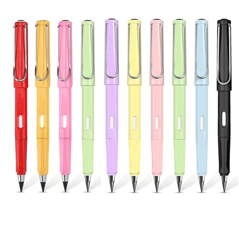 اقلام رصاص انفينيت من 10 قطع، اقلام دائمة بدون حبر للاطفال والبالغين