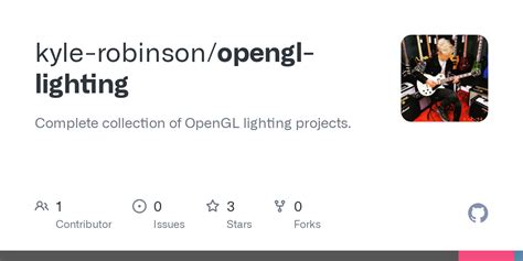 Github Kyle Robinsonopengl Lighting Complete Collection Of Opengl Lighting Projects