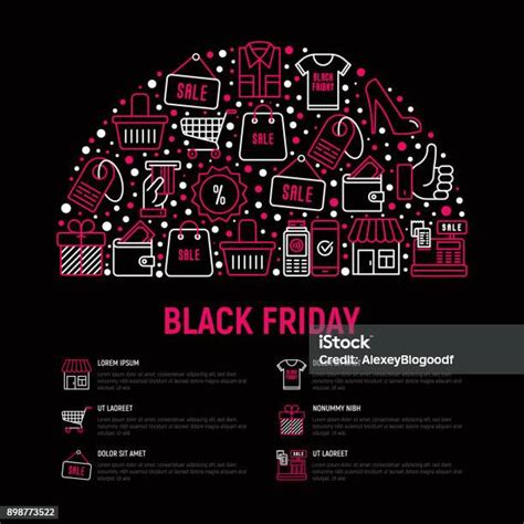 얇은 선 아이콘으로 30 원에 검은 금요일 판매 개념 상점 쇼핑 카트 지갑 신용 카드 지불 엄지손가락을 최대 배지 특별 한 제의 현대 벡터 일러스트 레이 션 웹 페이지 서식