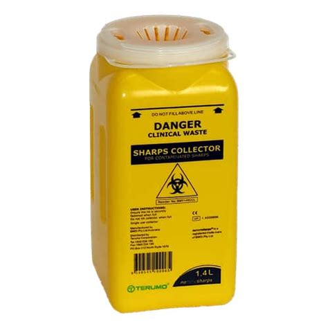 Davidson Washroom Plastic Sharps Container RapidClean Coffs Harbour