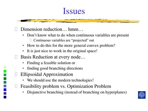 Ppt Generalized Branching Methods In Mixed Integer Programming Powerpoint Presentation Id