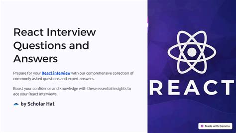 React Interview Questions And Answers By Scholarhat Pdf Web Development Internet