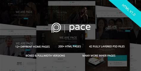 Pace V10 Responsive Multipurpose Html5 Template