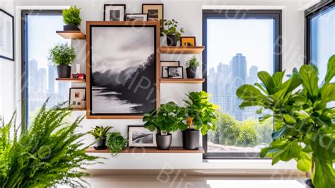 Modern Home Office Virtual Background Bundle Set Of 4 Etsy