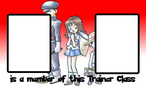 Pokemon Trainer Class Template By The Jmp On Deviantart