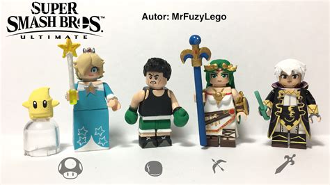 Caos Espacial Super Smash Bros Ultimate Figuras Lego Parte 2