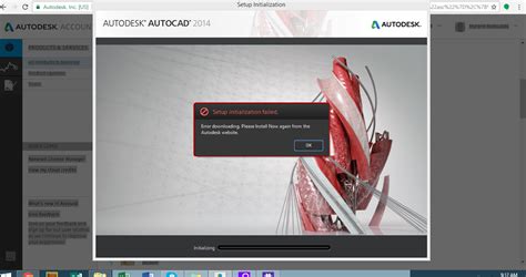 Autocad 2014 Set Up Initialization Failed Educational Version Autodesk Community