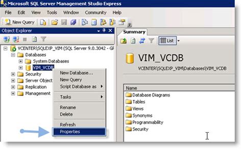 how to fix “transaction log for database ‘vim vcdb is full” errors