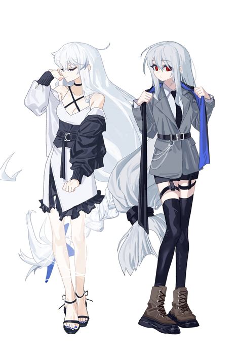 Skadi And Specter Arknights Drawn By Xity Danbooru