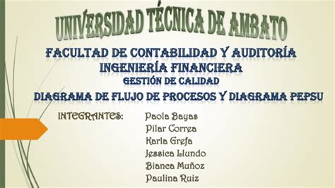 Ppt Diagrama De Flujo Y Diagrama De Pepsu
