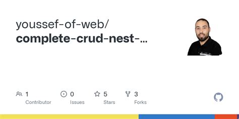 GitHub Youssef Of Web Complete Crud Nest React