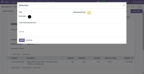 Odoo Sticky Notes Sticky Notes In Odoo Sticky Entries