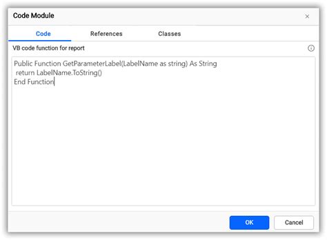 How To Customize The Parameter Label Based On Another Parameter Value