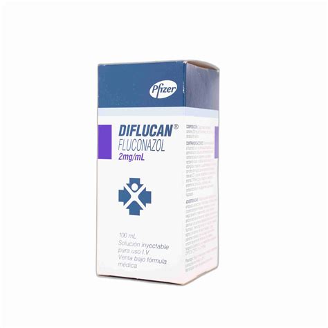Diflucan Fluconazol 2mg Ml Caja X 1 Ampolla Solución Inyectable Pfizer Axa Lo Tiene