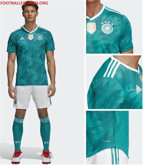 Germany 2018 World Cup Adidas Away Kit Football Fashion