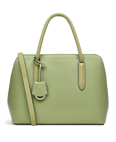 Radley London Liverpool Street 20 Medium Zip Top Satchel In Hosta