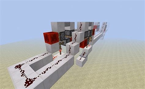 One Wide Instant Wire Repeater [tutorial] Minecraft Map