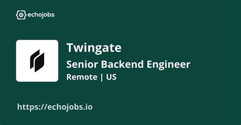 Twingate Is Hiring Senior Backend Engineer Usd 140k 190k Remote Us Django Aws Microservices