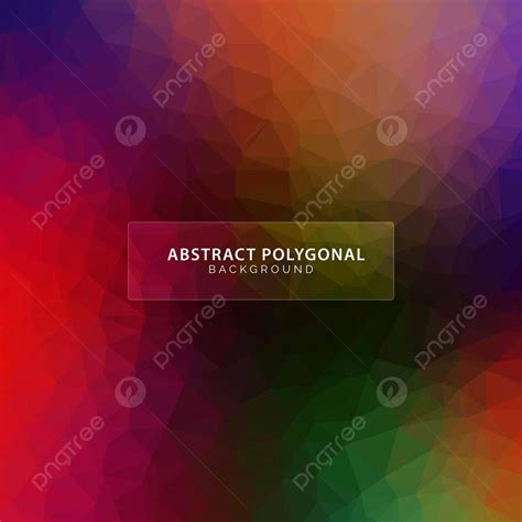 Colorful Low Poly Polygonal Background Design Low Poly Polygon Low Poly Shapes Background Vector
