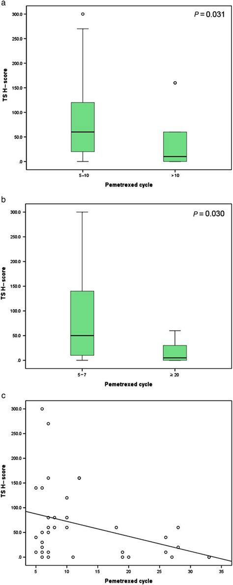 Correlation Between Cycles Of Pemetrexed And Thymidylate Synthase Ts Download Scientific