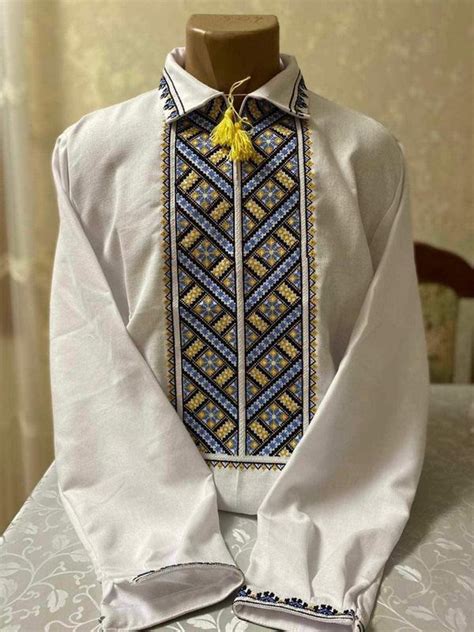 Чоловіча вишиванка — ціна 1650 грн у каталозі Вишиванки Купити чоловічі