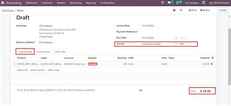 How To Set Usd Currency Within Odoo 16 Accounting Module