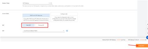 Cấu Hình SNAT Cho ECS Instance Không Có IP Public Truy Cập Internet