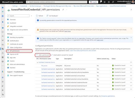Entra Verifiable Credentials Admin Api With Powershell Icewolf Blog