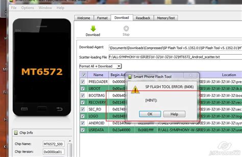 Sp Flash Tool Solutions For Some Common Errors With SP Flash Tool