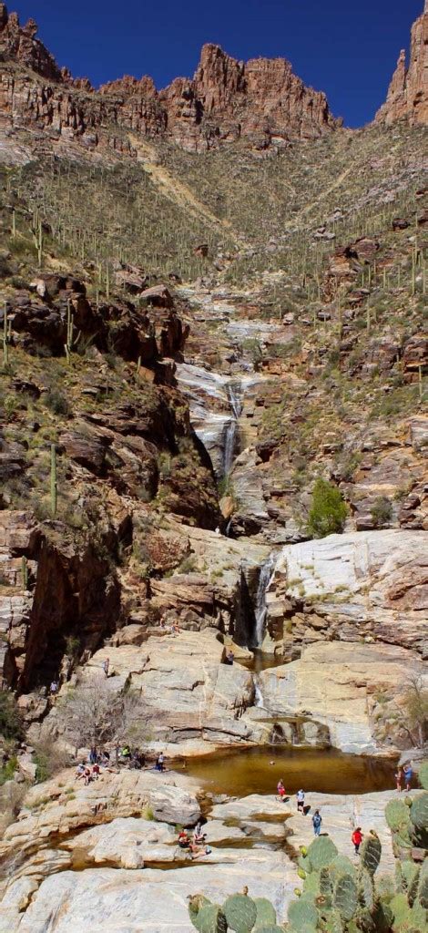 Tucson Arizonas Bear Canyon Hiking Trail To Seven Falls Wow