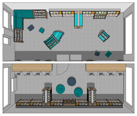 School Library Design Layout
