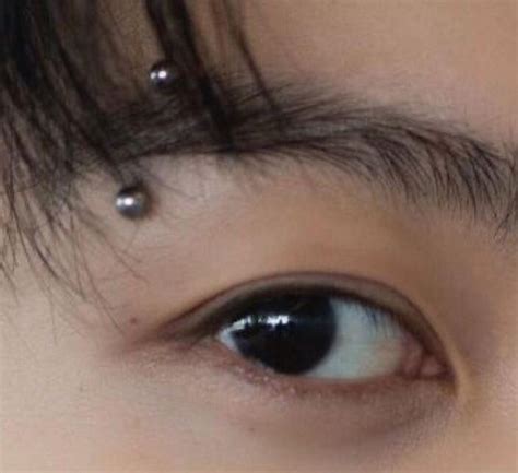 Pin By On Bts Eyebrow Piercing Jungkook Piercing Piercings