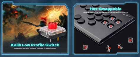 Jzw Shop Haute42 All Metal Arcade Stick M16 All Button Arcade Controller For Switch