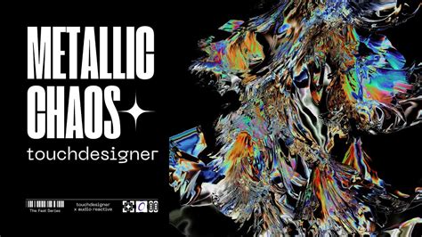 Metallic Chaos In Touchdesigner Using Feedback Blur And Displace Top