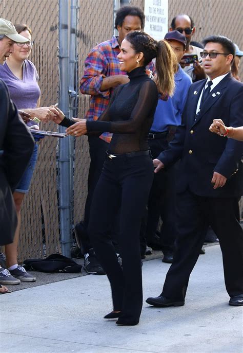 Halle Berry See Through To Bra Heading To A Show Porn Pictures Xxx