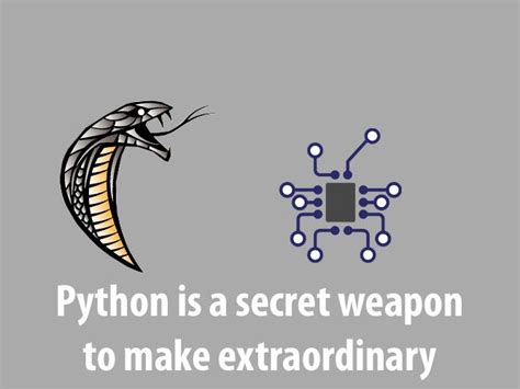 Python Is A Secret Weapon To Make Extraordinary Products By Divyesh